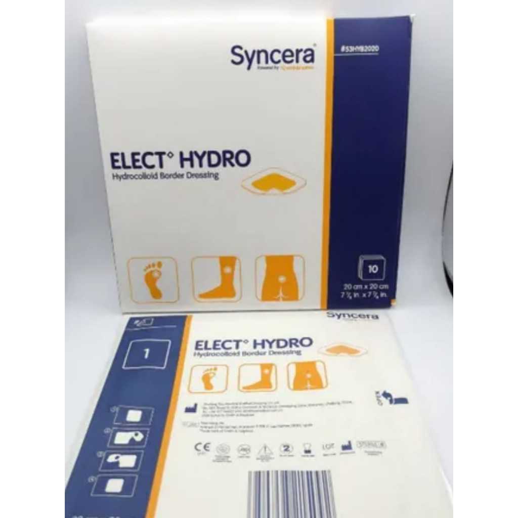 Curativo Hidrocolóide Elect Hydro Hydrocolloid Thin Dressing 20cm x ...