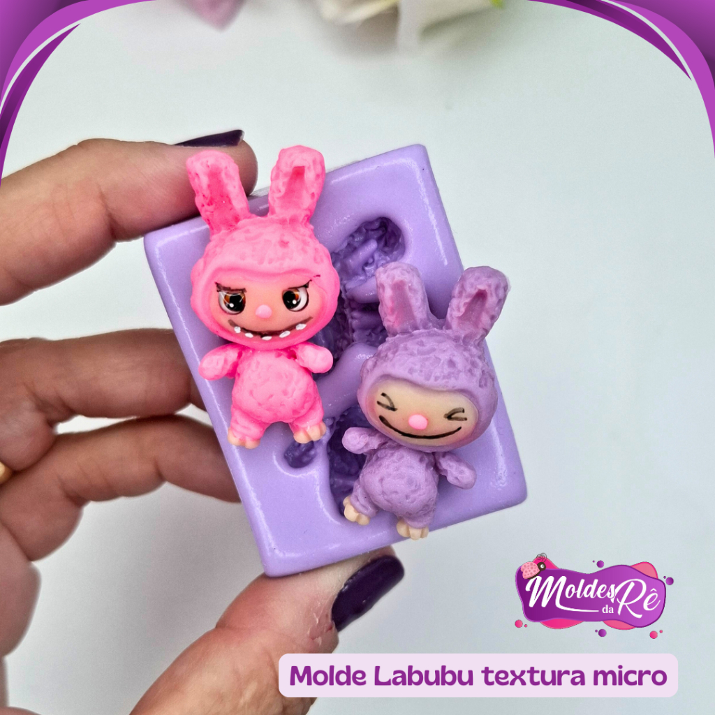 Molde Labubu textura Micro - Moldes da Rê | Shopee Brasil