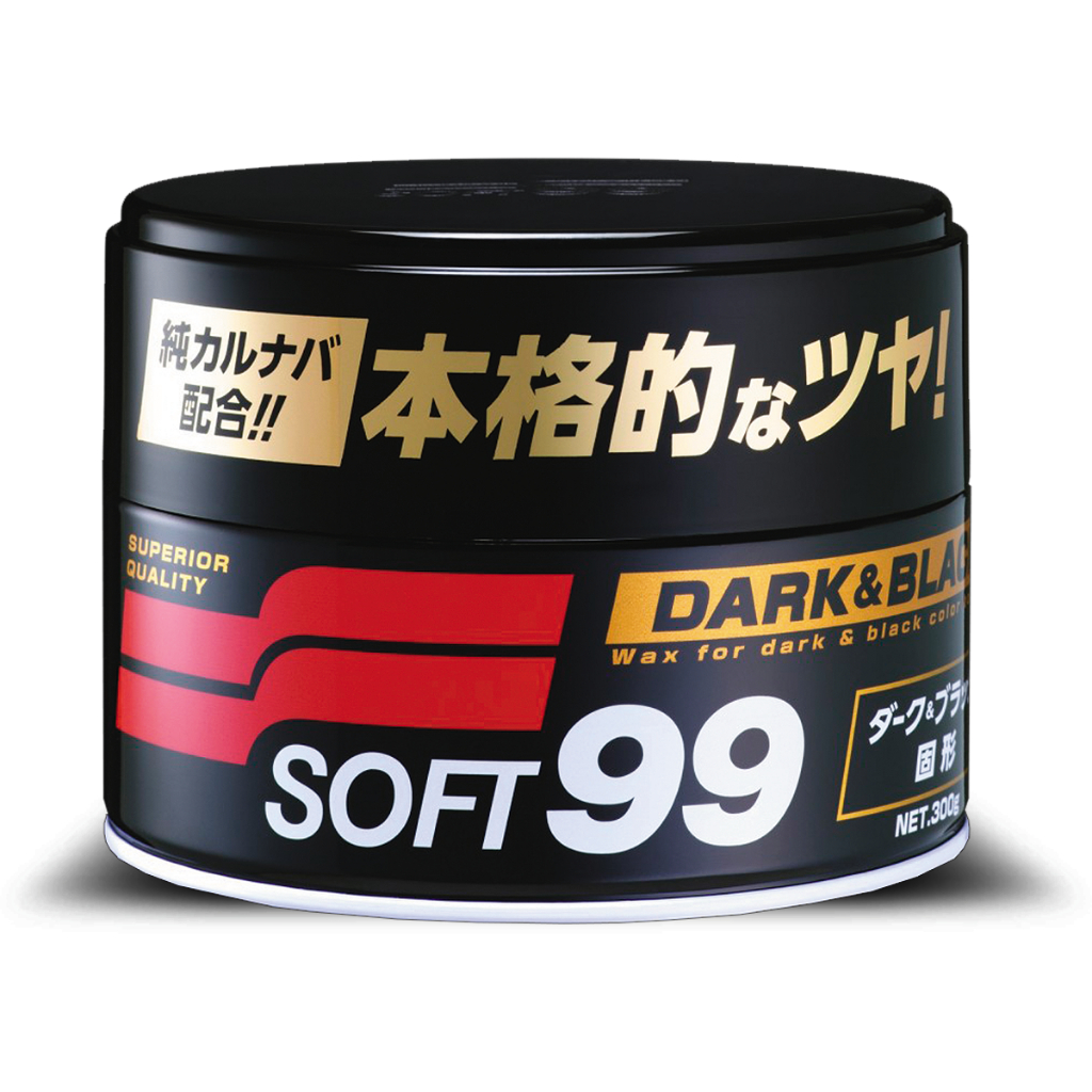 CERA DE CARNAÚBA DARK & BLACK – 300G – A NÚMERO 1 DO MUNDO – SOFT99 | Shopee Brasil