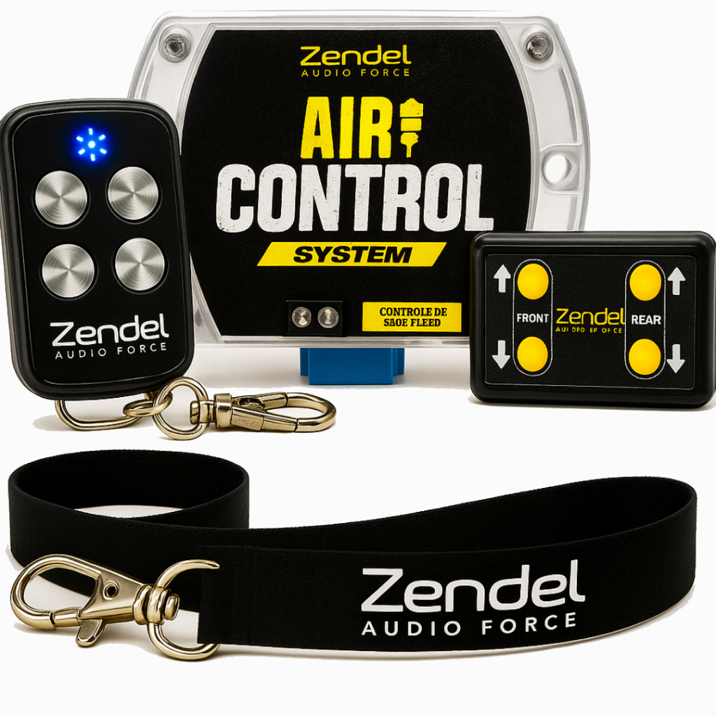 Controle Longa Distancia Suspensão A Ar Zendel + Central 4 Canais ...