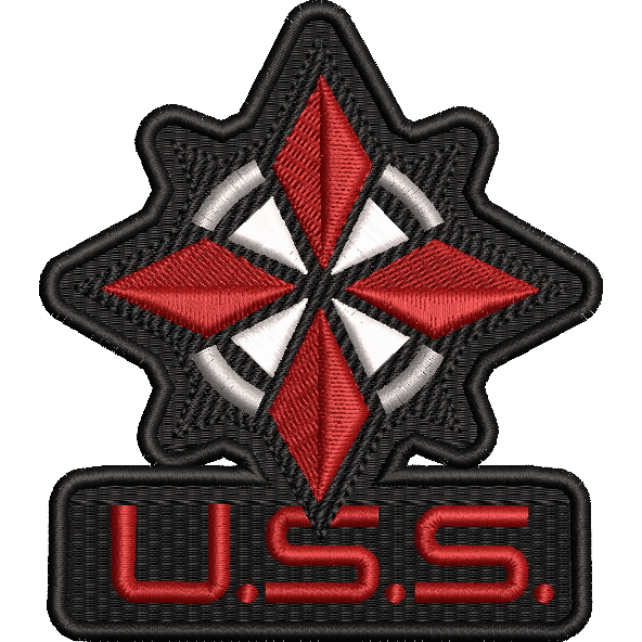 Patch bordado termocolante ou velcro USS resident evil | Shopee Brasil