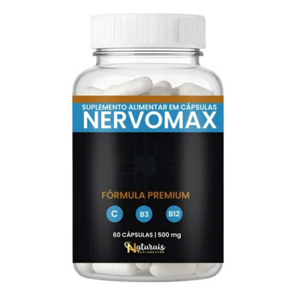 Nervomax Original 60 Cápsulas Formula Premium Loja Oficial | Shopee Brasil