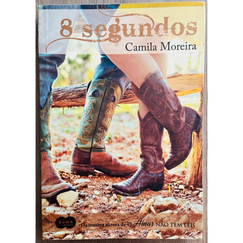 Livro: 8 Segundos - Camila Moreira | Shopee Brasil