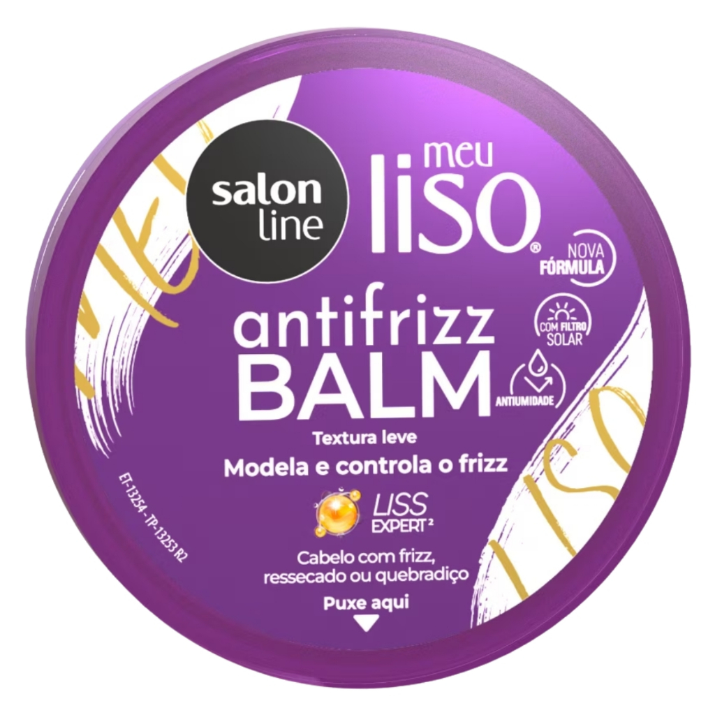 Balm Antifrizz Meu Liso Modela e Controla Frizz Salon Line 50g | Shopee ...