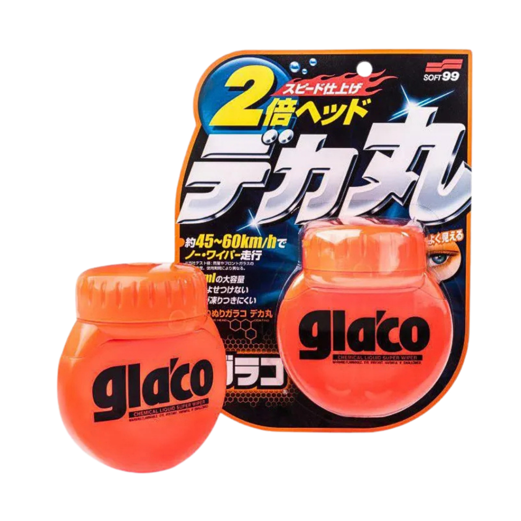 Glaco Big Soft99 120ml - Cristalizador Parabrisas Vidros Repelente Água | Shopee Brasil
