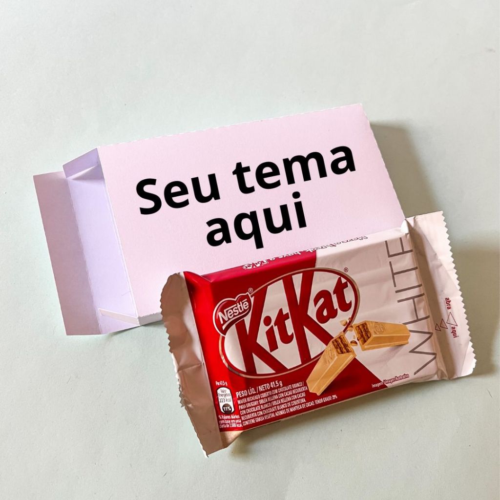 Caixinha para Kit kat Diversos temas caixinha kit kat temas divertidos ...