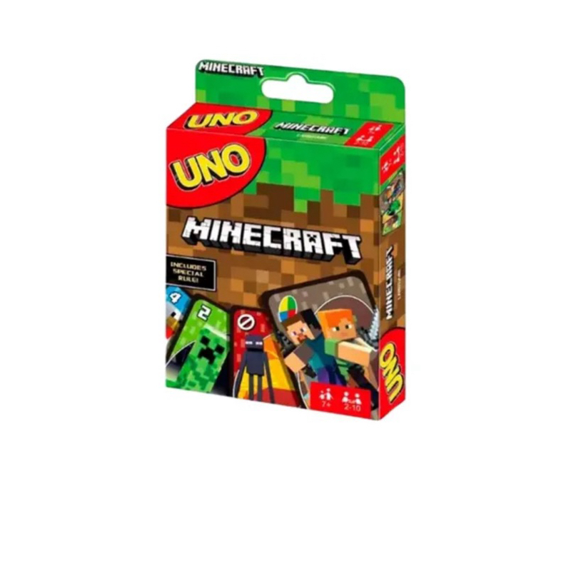 Jogo Cartas Uno Cards Minecraft original | Shopee Brasil