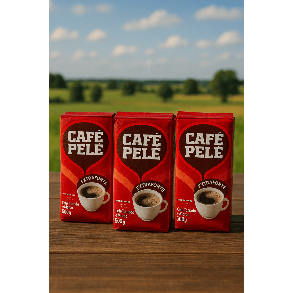 Pó de Café Pele 500g Extra Forte- Café Moído a Vácuo Extra Forte - Café ...