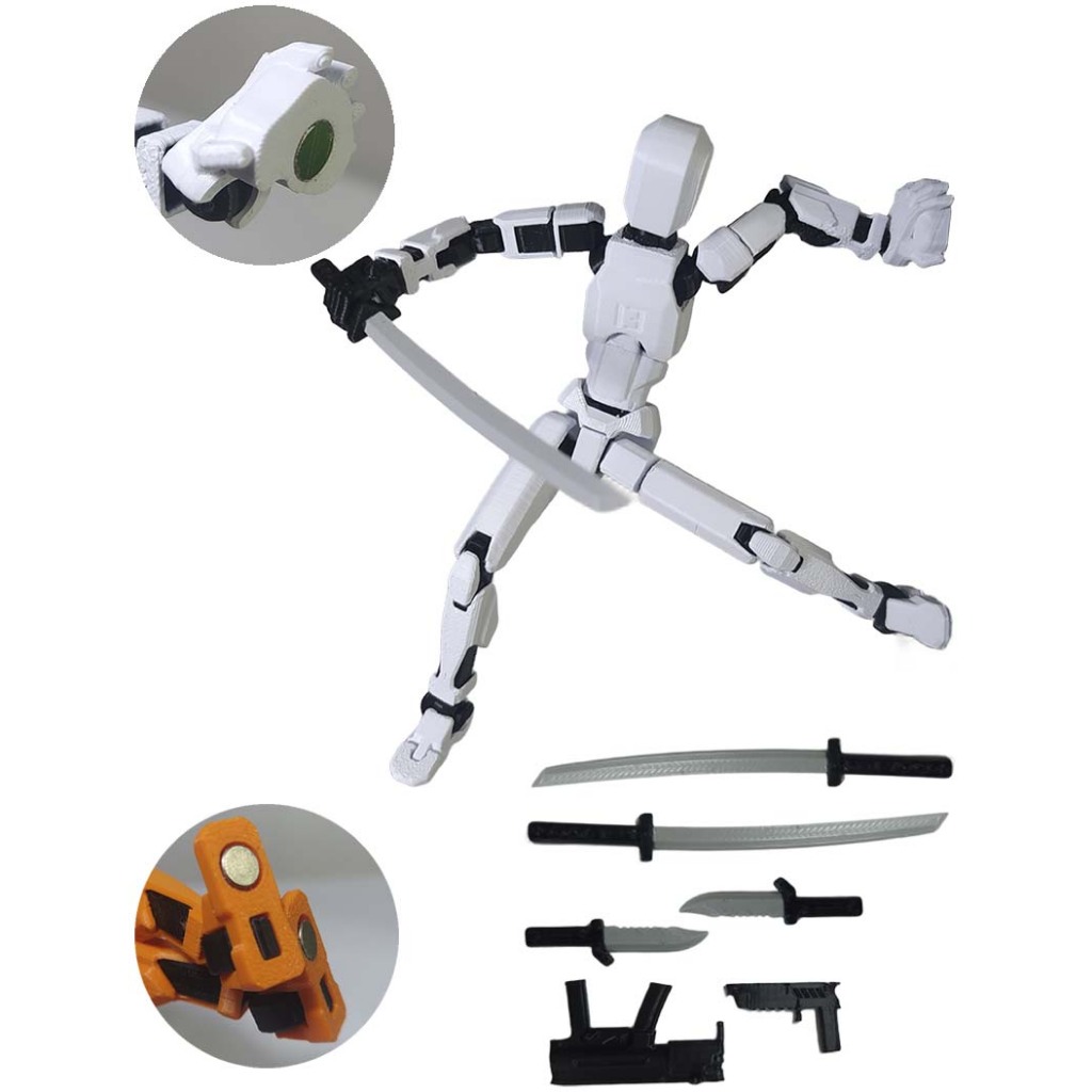 Novidade | Boneco Articulado | Excelente Qualidade Com Imãs Produto ...