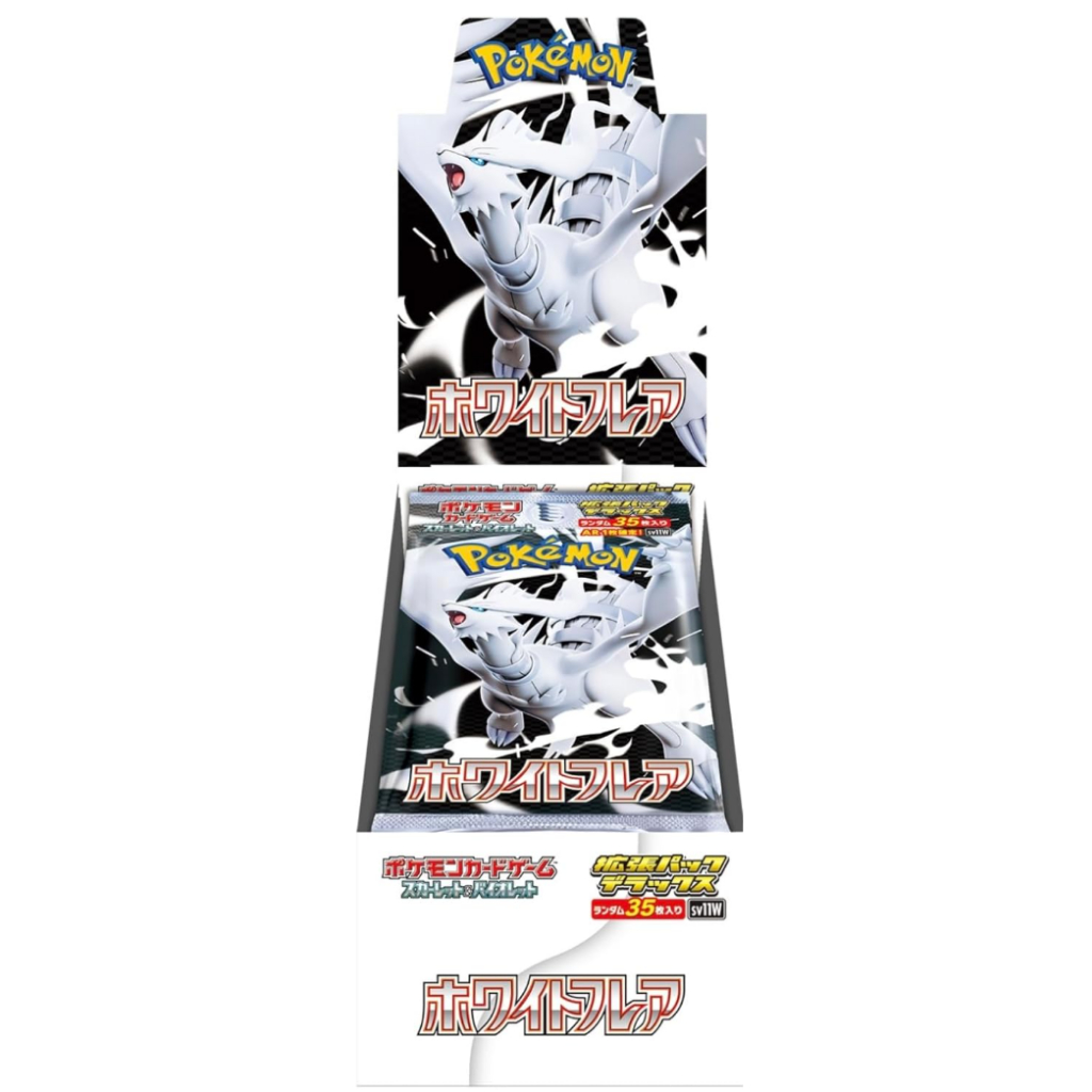 Pokemon card game Scarlett & Violet expansion pack DELUXE white flare Box Includes 4 packs ...