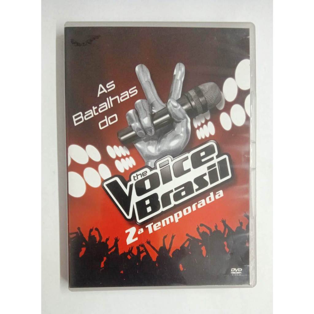 DVD The Voice Brasil 2ª Temporada original musical cxa | Shopee Brasil
