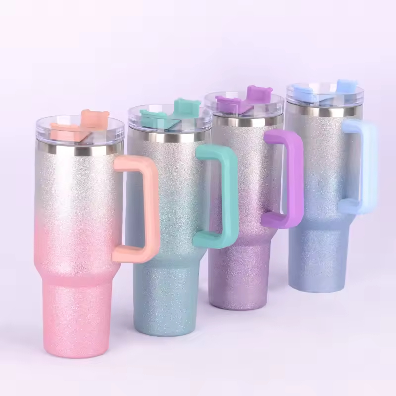 Copo Garrafa TérmicoColorido com Canudo 1200 ML/1.2L 40oz com Canudo ...