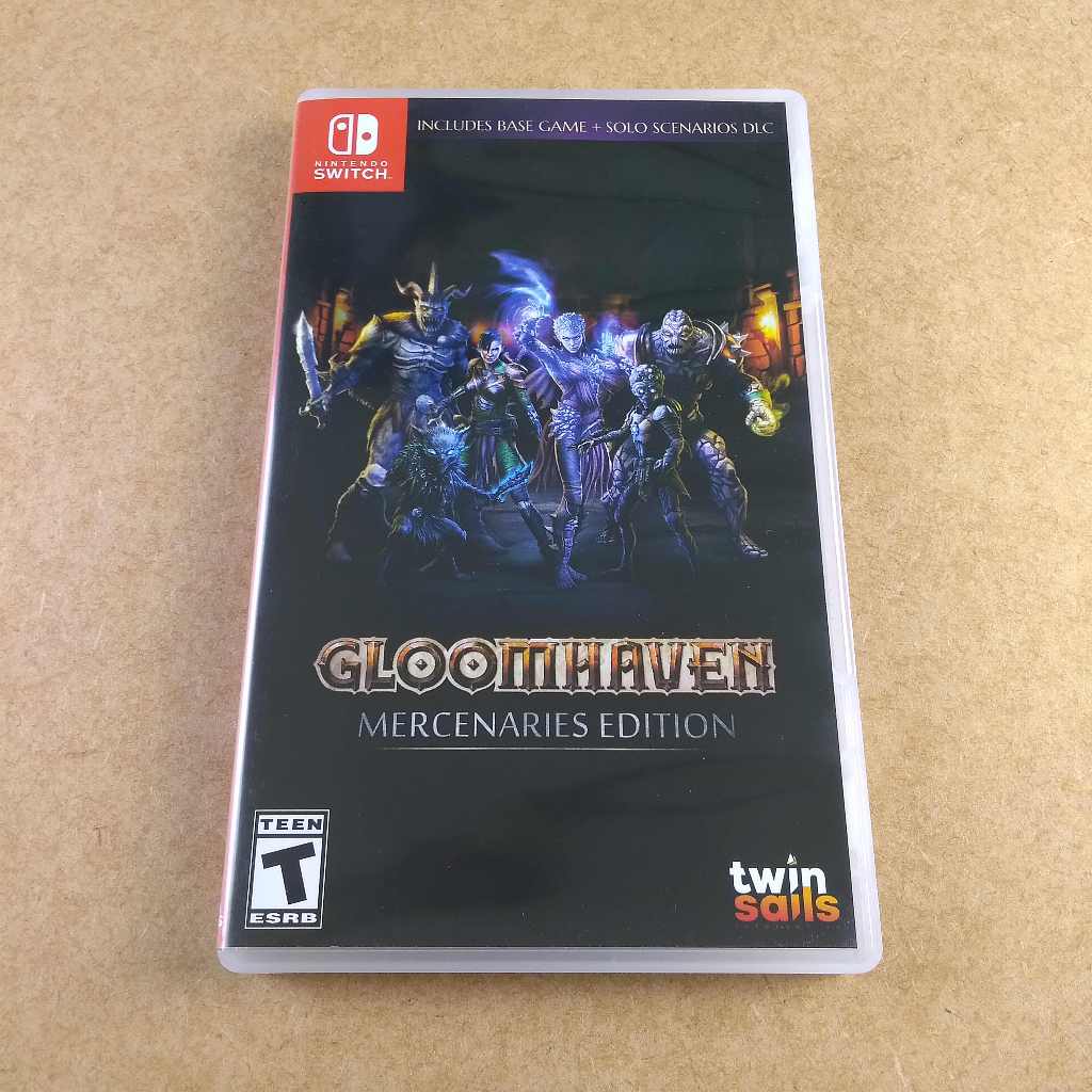 Gloomhaven Mercenaries Edition Switch Original Mídia Física Nintendo ...