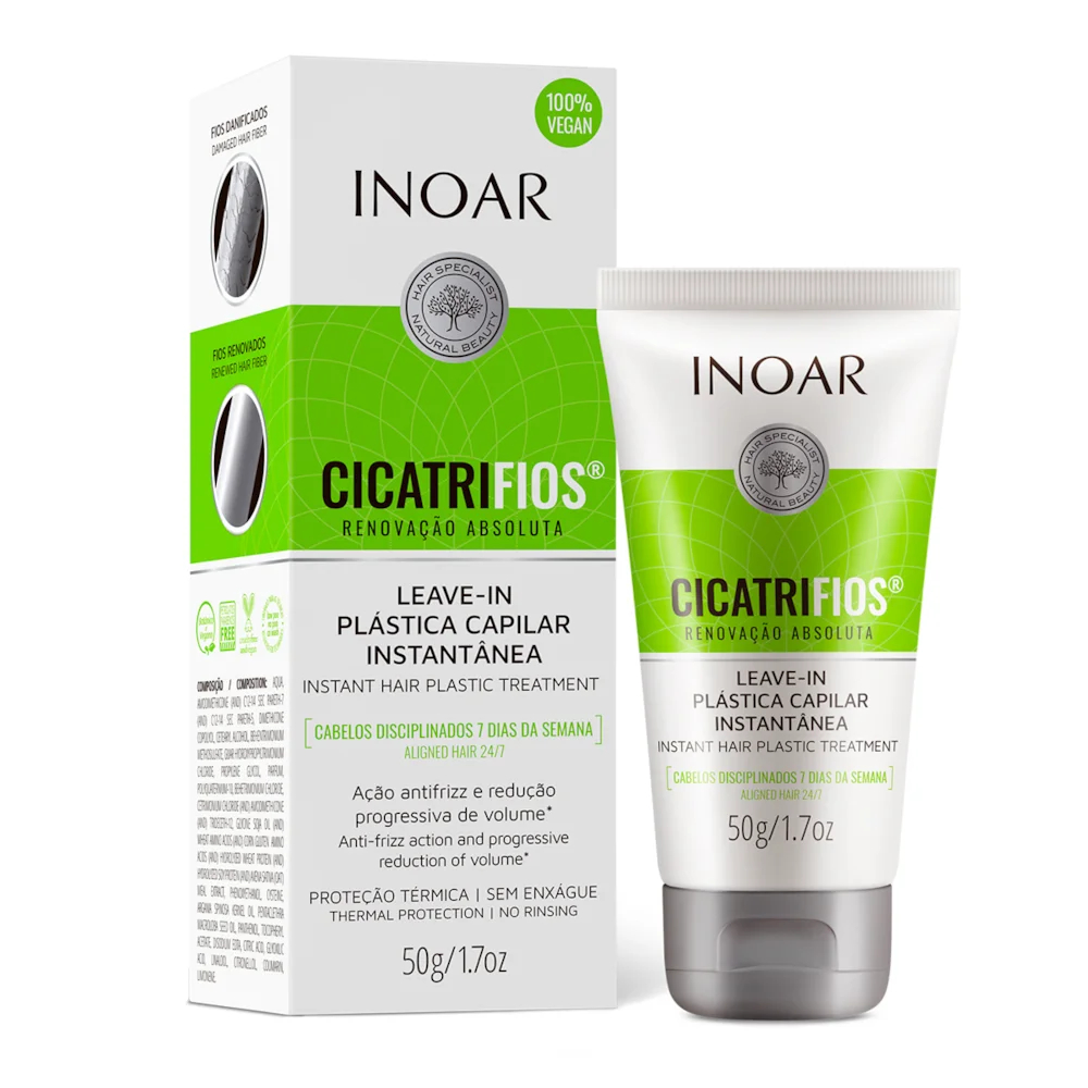 INOAR LEAVE-IN CICATRIFIOS - RENOVAÇÃO ABSOLUTA 50G | Shopee Brasil