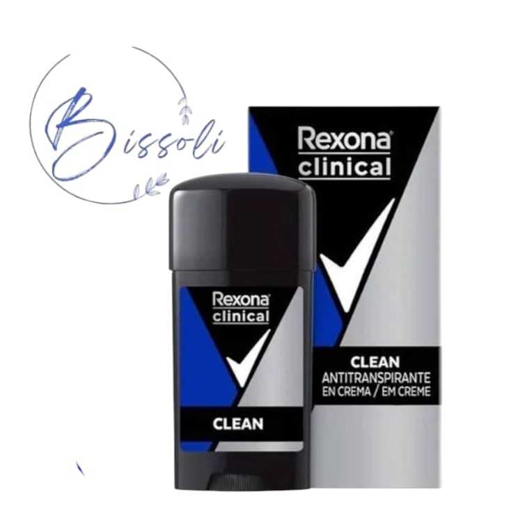 REXONA CLINICAL CREME CLEAN (AZUL) | Shopee Brasil
