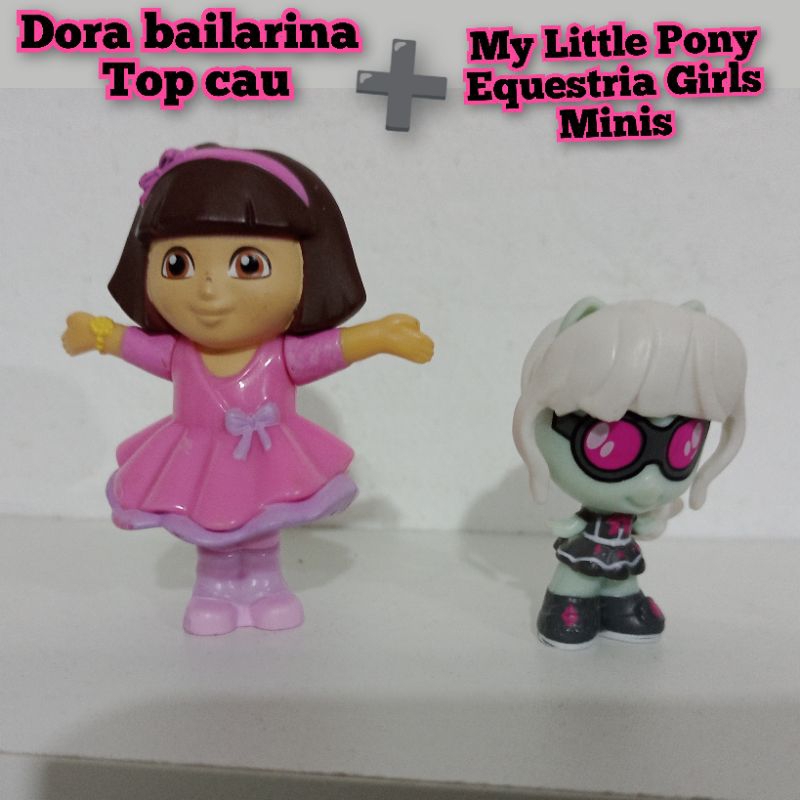 Dora Aventureira bailarina Top Cau mais My Little Pony: Equestria Girls ...