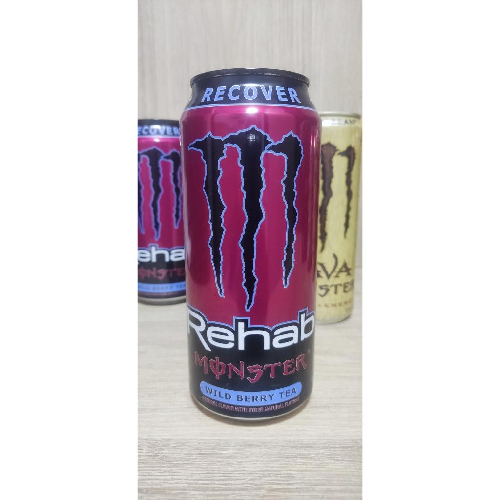 Monster Energy Recover Rehab Wild Berry Tea - Importada | Shopee Brasil