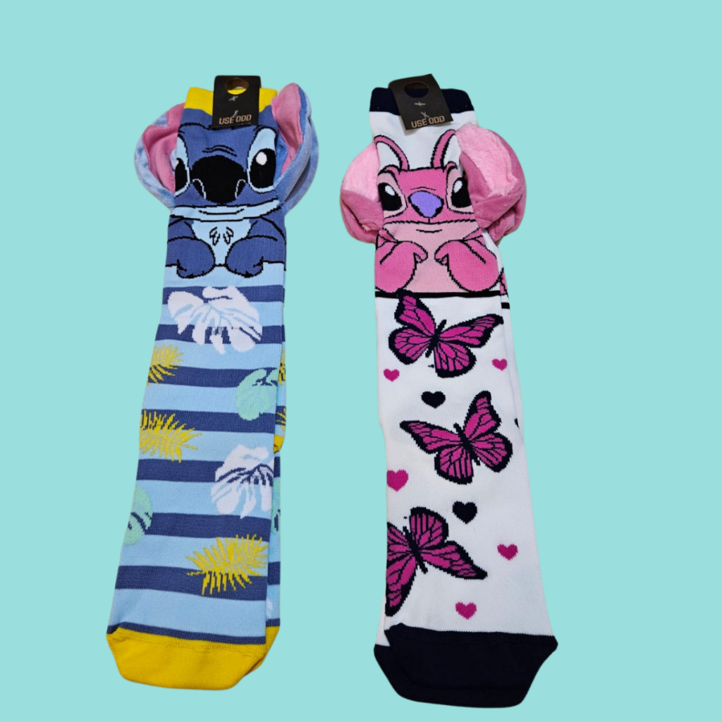 Meias Coloridas Divertidas de Personagens 3D Crianca Juvenil Meia ...