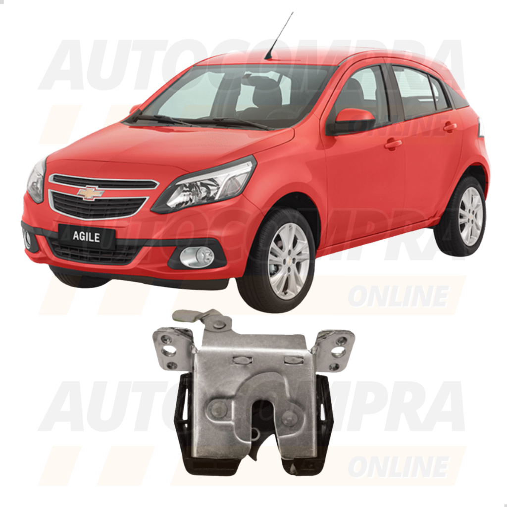 Fechadura Interna do Porta Malas Gm Chevrolet Agile 2009 a 2014 ...