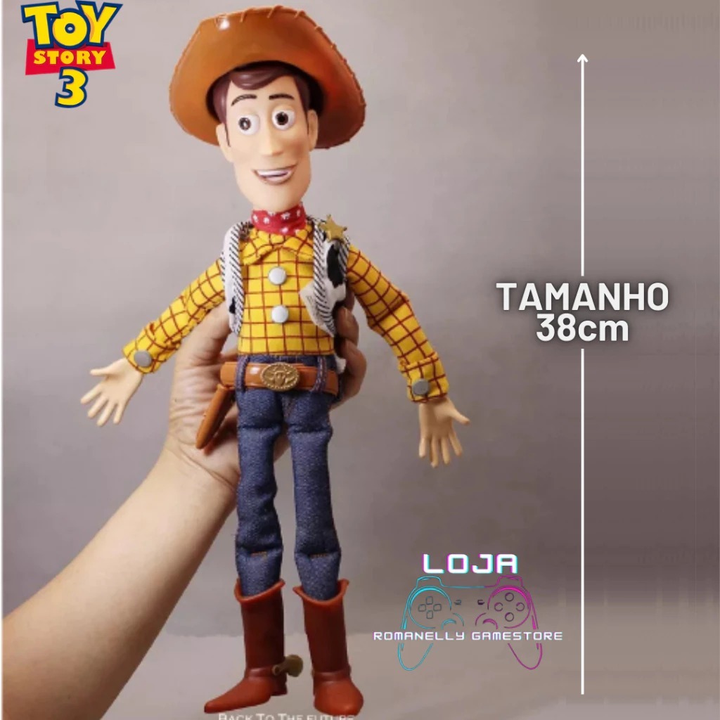 Boneco Woody Toy Story 3 Toy Story 4 38cm Action Figure Bonecos ...