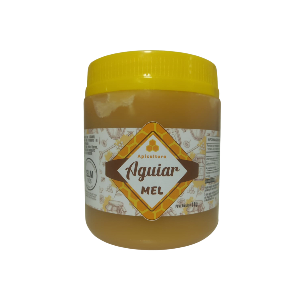 Mel puro cristalizado 1kg 100% Natural Mel cru - Apicultura Aguiar ...
