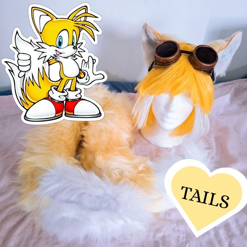 COSPLAY TAILS (Sonic) | Shopee Brasil