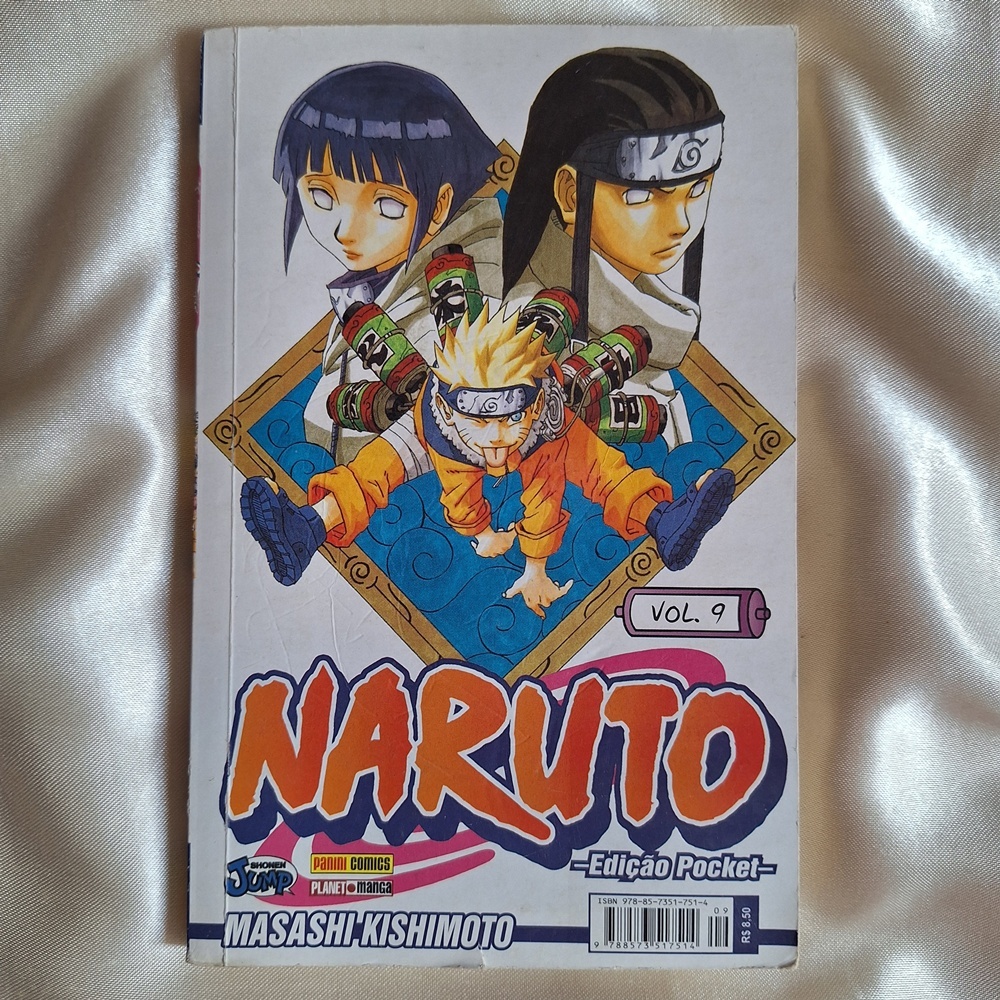 MANGÁ - NARUTO VOL. 9 - MASASHI KISHIMOTO (EDIÇÃO POCKET) (PANINI ...