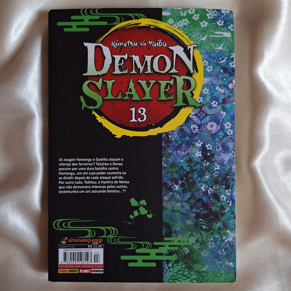 MANGÁ - DEMON SLAYER VOL. 13 - KIMETSU NO YAIBA (PANINI COMICS/PLANET ...