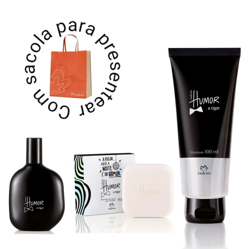 Kit Humor a Rigor Natura | Shopee Brasil
