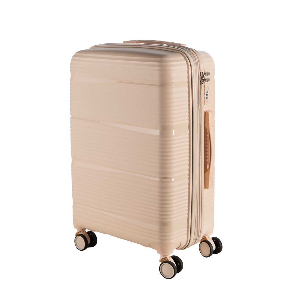 Mala P 12KG Atlas Polipropileno Inquebrável Rodinhas 360° c/ Cadeado de ...