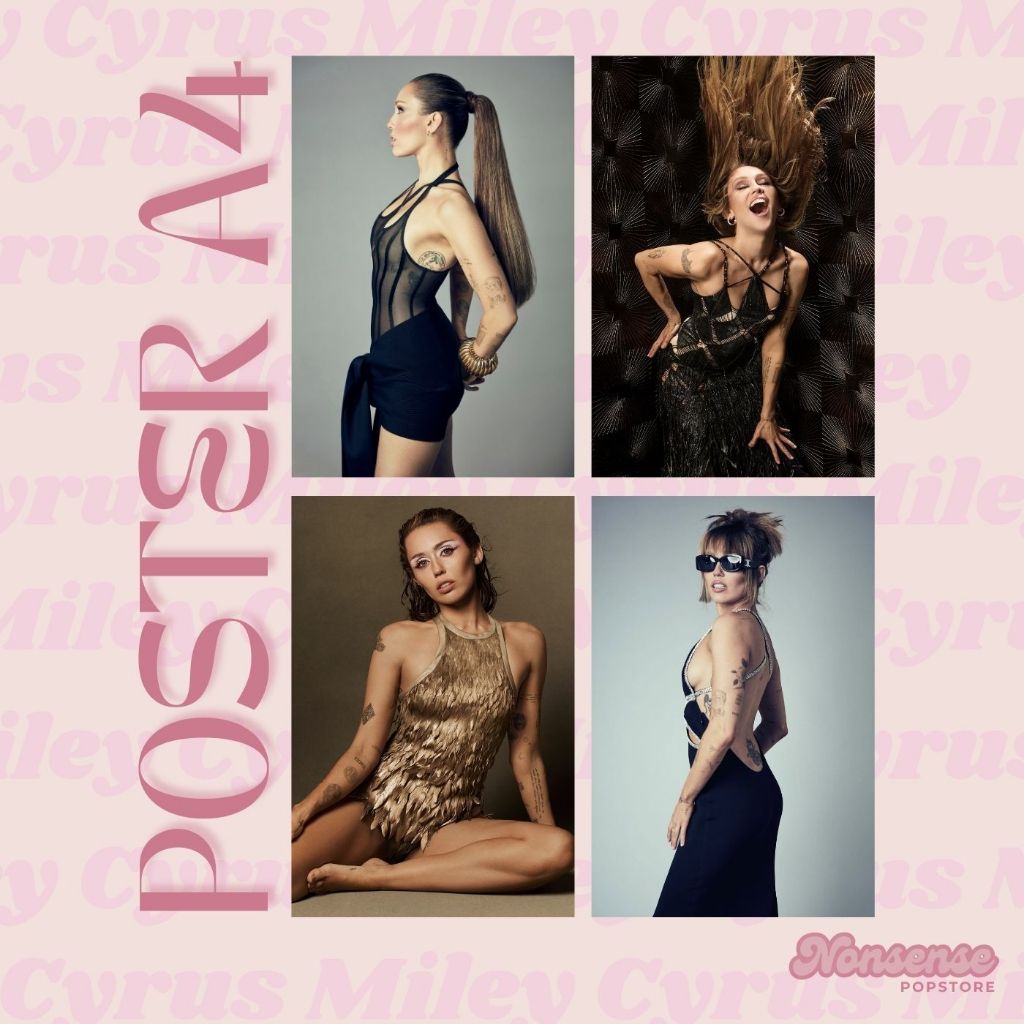 Poster A4 Miley Cyrus (Unidade) | Shopee Brasil