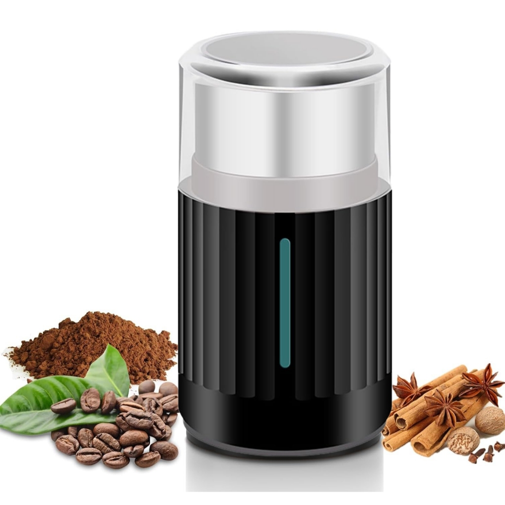 Mini Moedor Elétrico de Café Tempero Triturador de Alimentos e ...