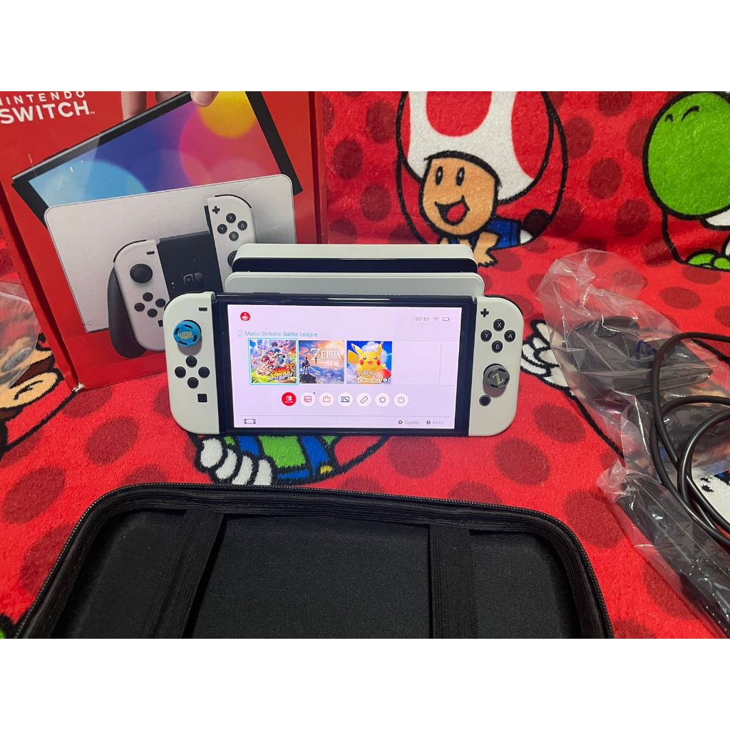 Nintendo Switch Oled Com garantia | Shopee Brasil
