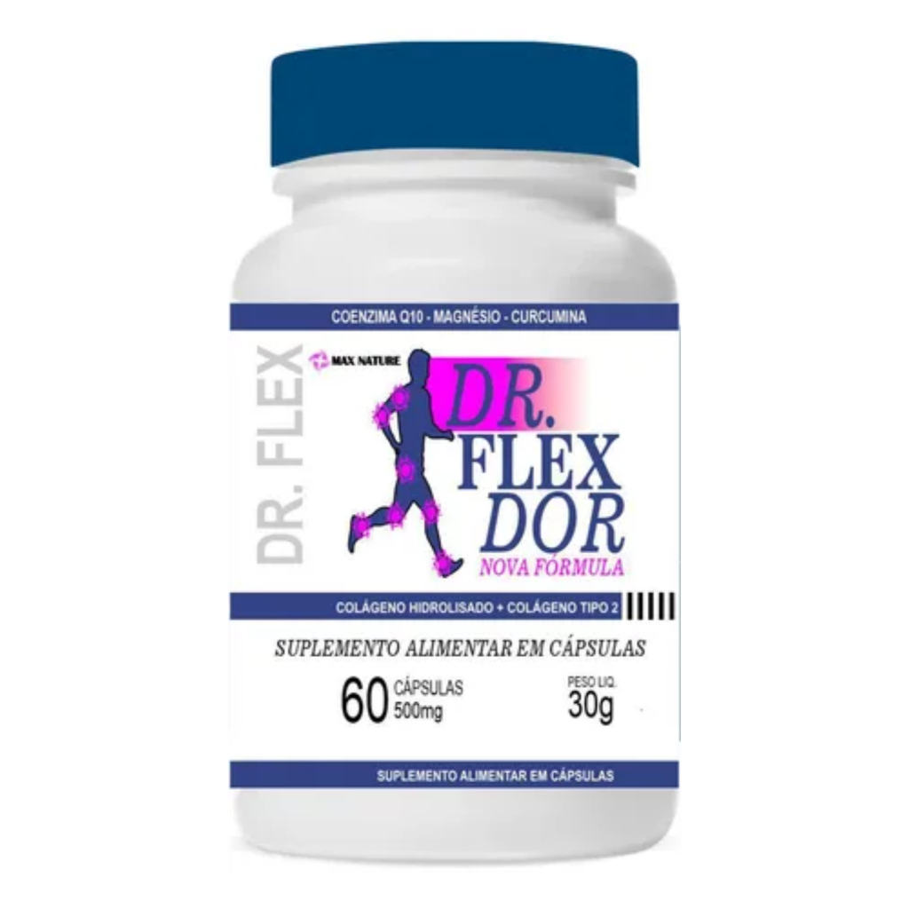 dr flex dor pote com 60 cápsulas max nature | Shopee Brasil