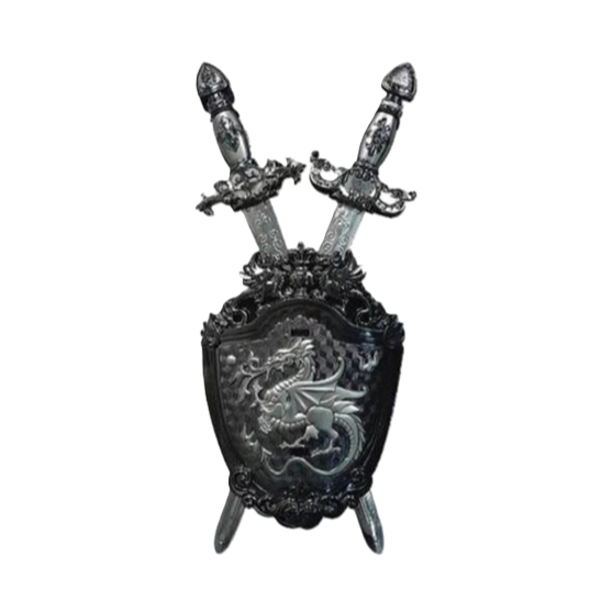 Kit Espada C/ Escudo Knights Of Weapon - Pica Pau | Shopee Brasil