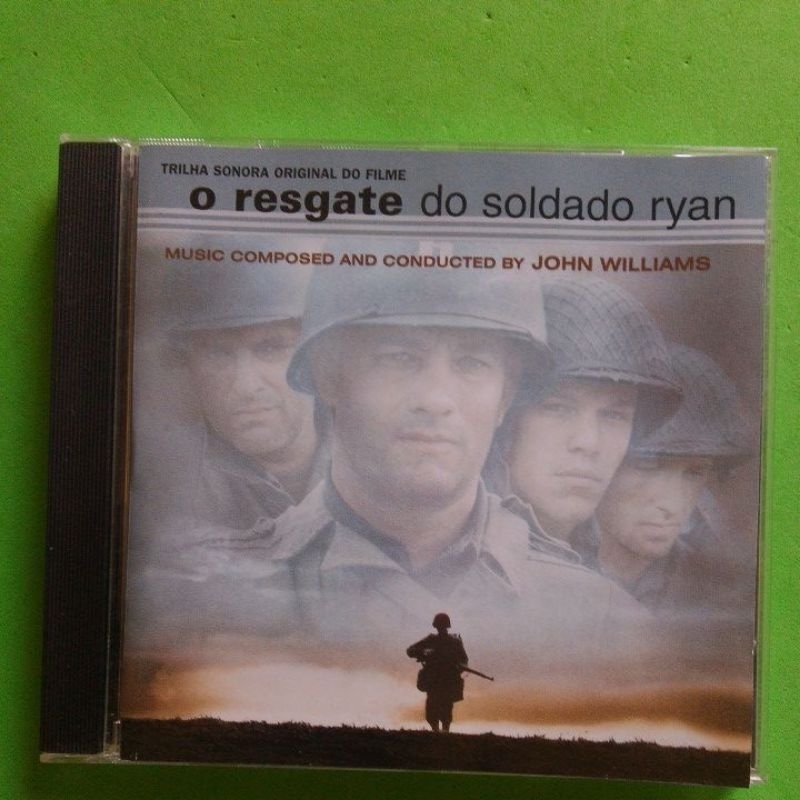 cd O RESGATE DO SOLDADO RYAN - trilha sonora original do filme (1998) | Shopee Brasil