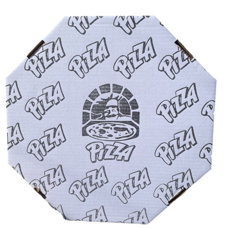 CAIXA DE PIZZA OCTAGONAL 35 CM - PACOTE COM 25 UNIDADES | Shopee Brasil