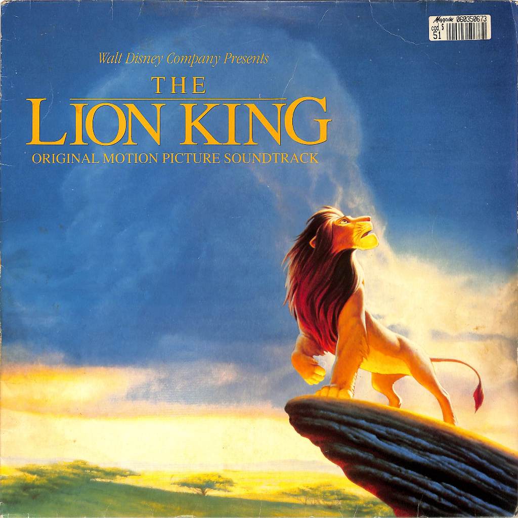The Lion King (original Motion Picture Soundtrack) - Lp | Shopee Brasil