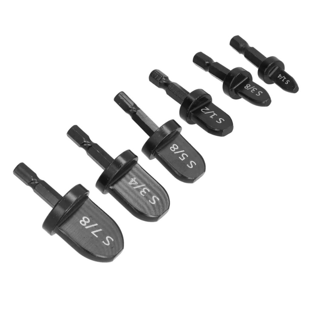 Kit Broca Alargador De Tubo P/ Parafusadeira/furadeira 6 Pçs | Shopee ...