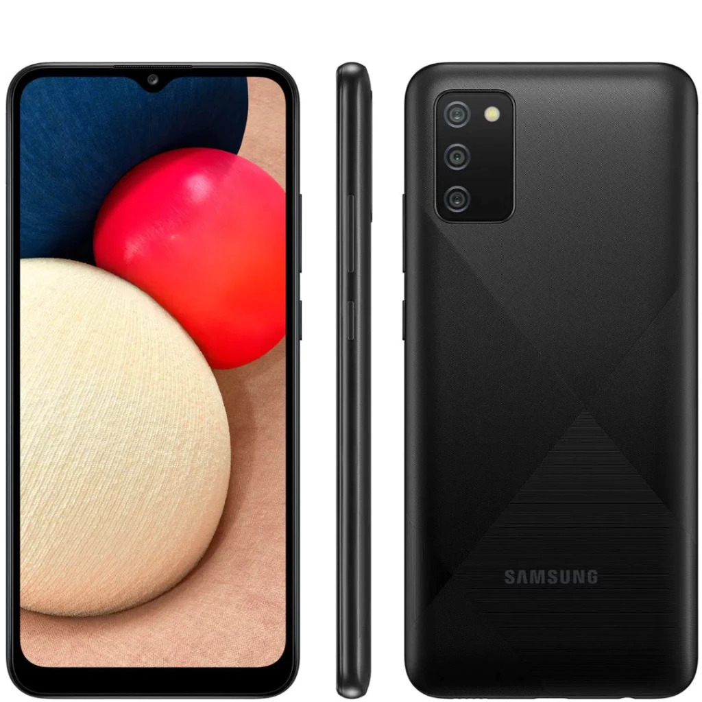 Smartphone Samsung Galaxy A02s 32GB 4G Wi-Fi Tela 6.5'' Dual Chip 3GB ...