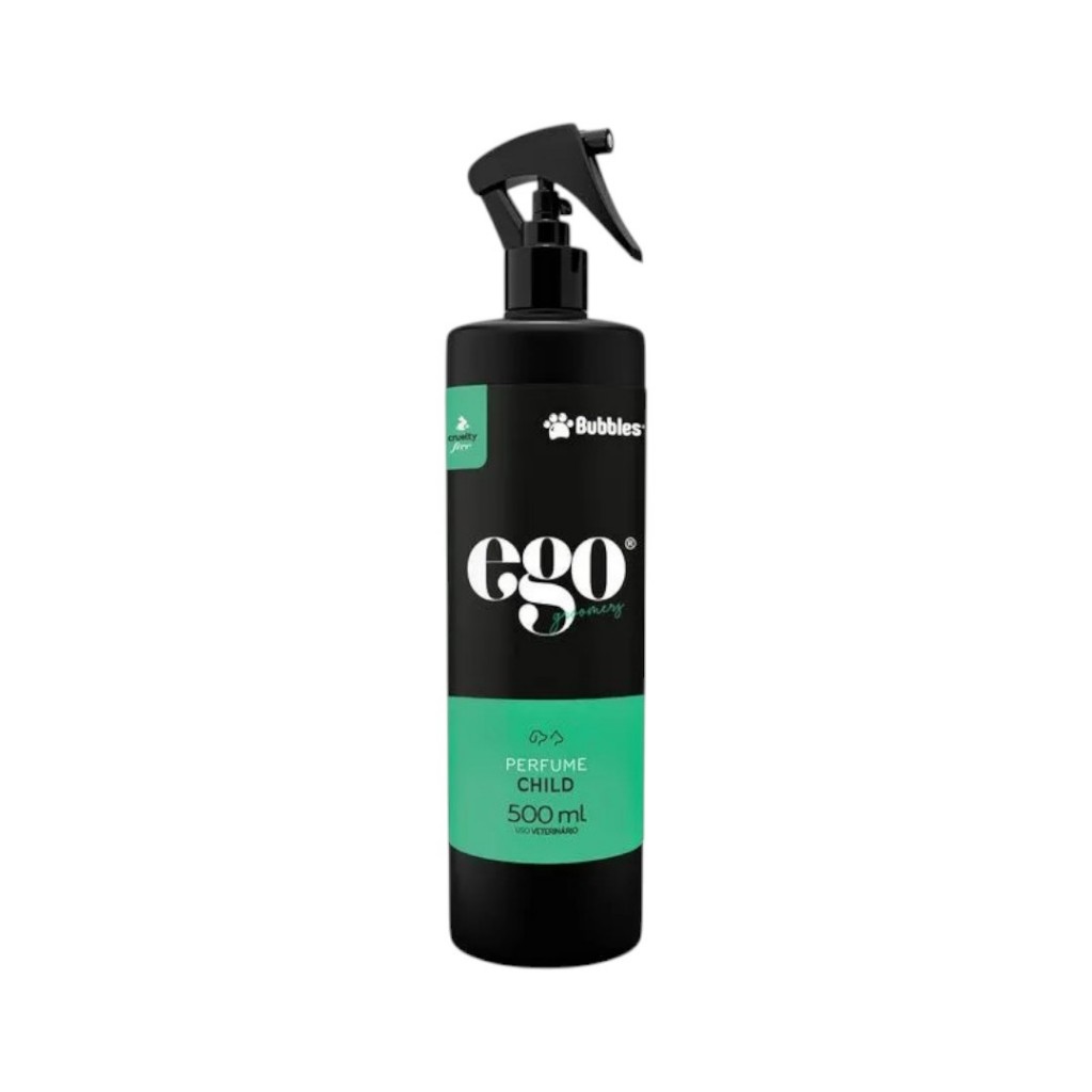 Colônia Child Ego Bubbles Pet 500ml Para Cães E Gatos | Shopee Brasil
