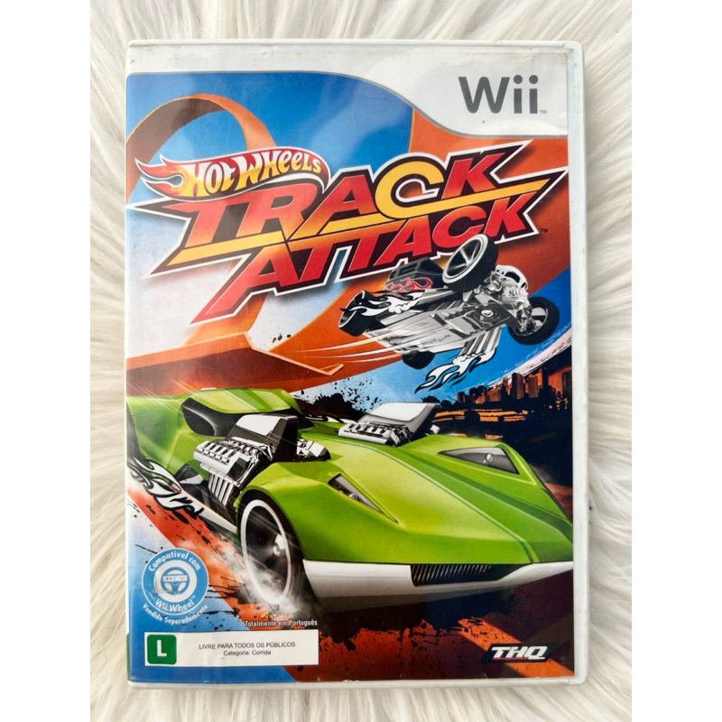 Jogo Hot Wheels Track Attack Original Wii | Shopee Brasil