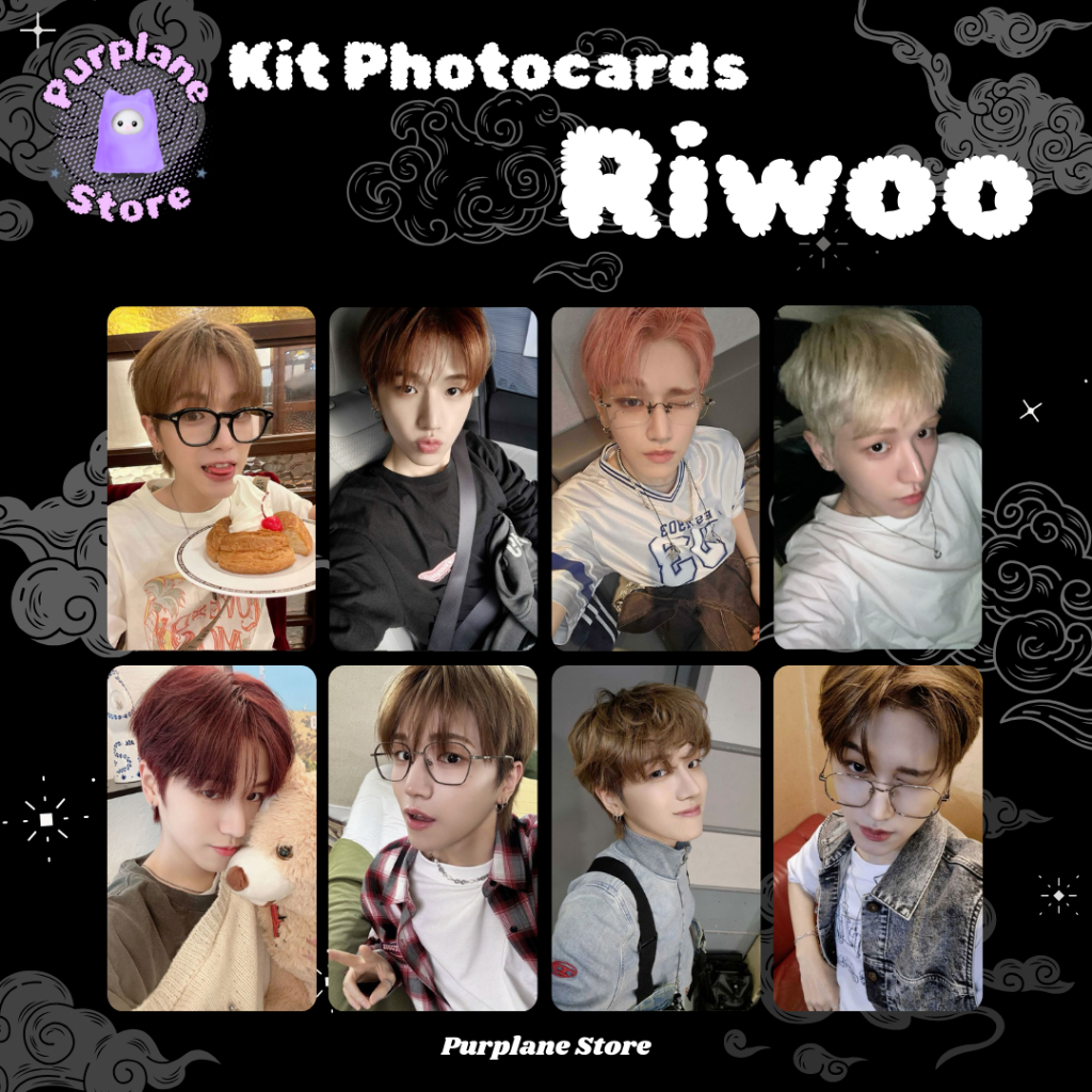 Riwoo Selca Photocards Fanmade Kpop Boynextdoor | Shopee Brasil