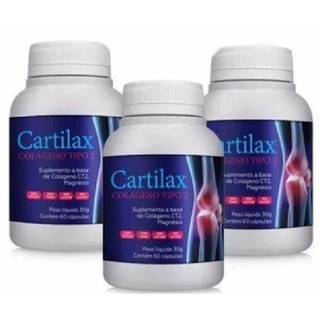 Cartilax Original 3 Potes Envio Imediato 180 Cápsulas | Shopee Brasil