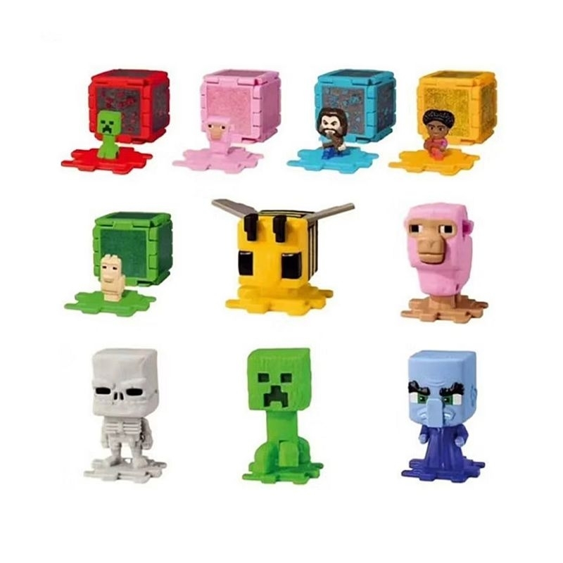 boneco cubo Minecraft MC Donald's creeper filme gamer nerd geek ...