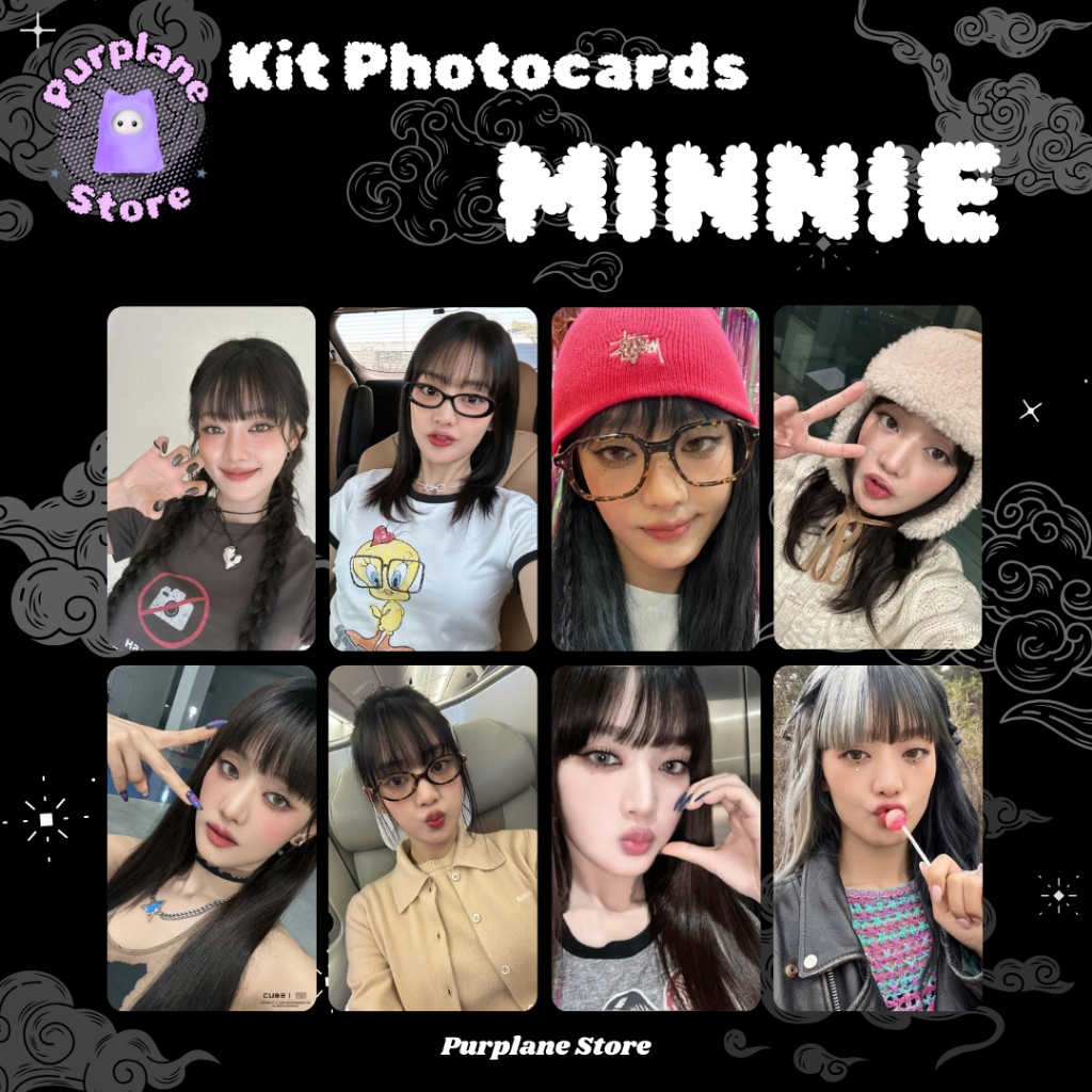 Minnie Selca Photocards (G)I-dle I-dle Kpop Fanmade | Shopee Brasil