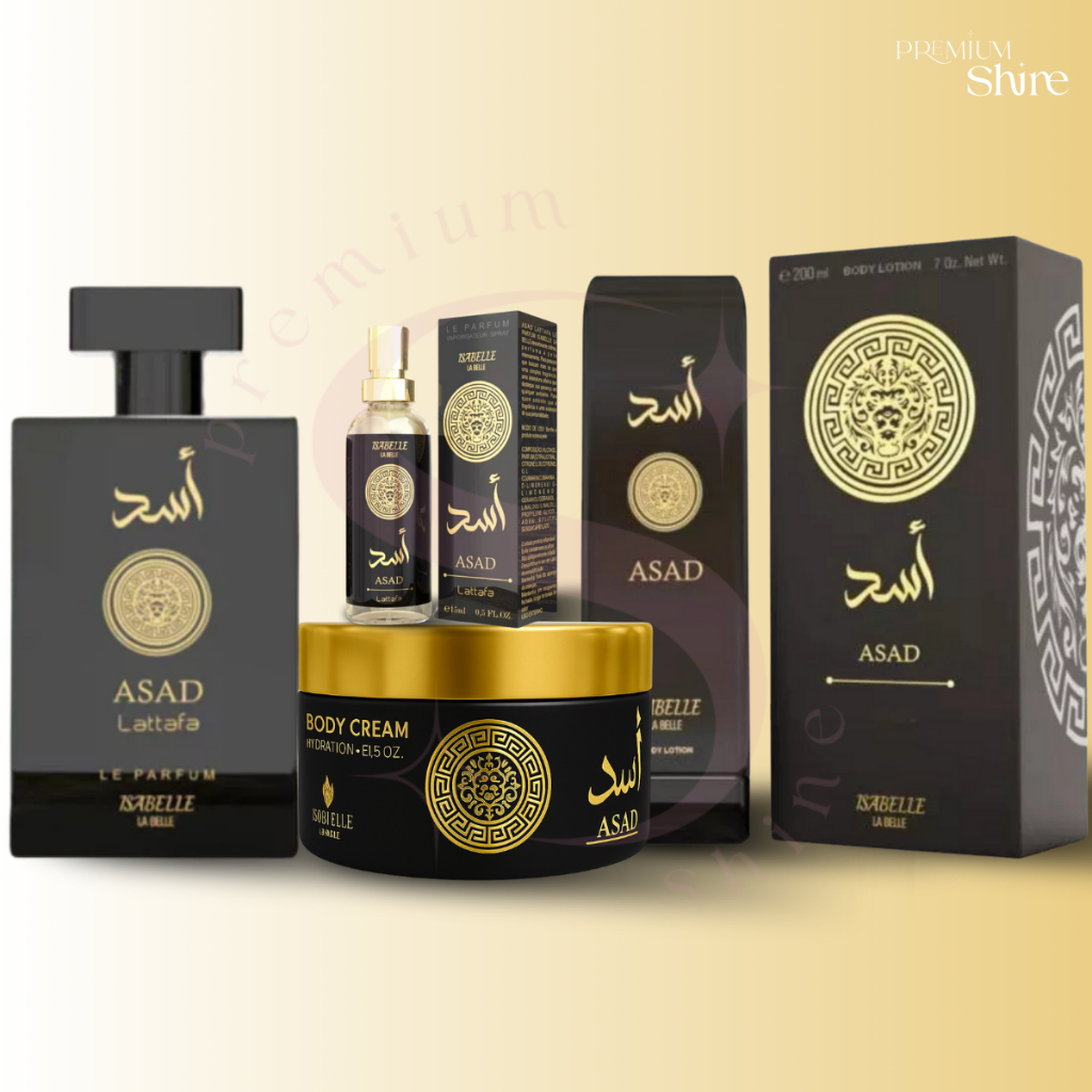 Creme Hidratante Arabe Asad Isabelle la Belle 200ml + Perfume Arabe ...
