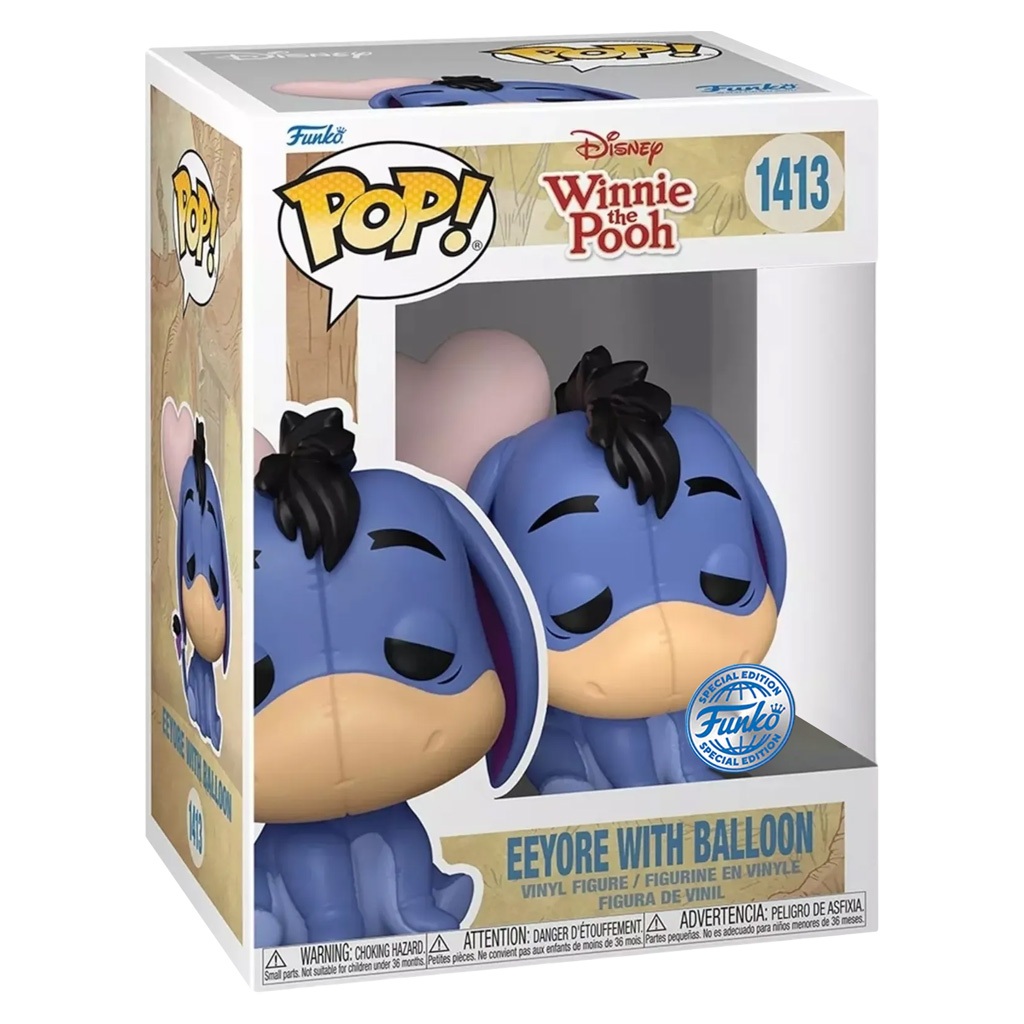 Funko Pop Disney Winnie the Pooh Eeyore with Balloon 1413 (Special ...