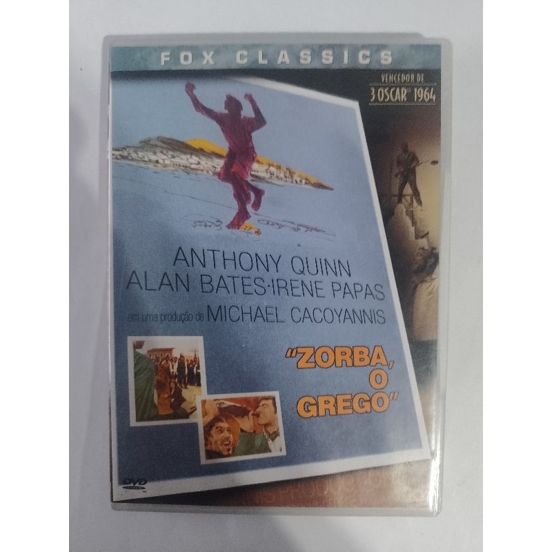 Dvd Zorba O Grego Anthony Queen Original | Shopee Brasil