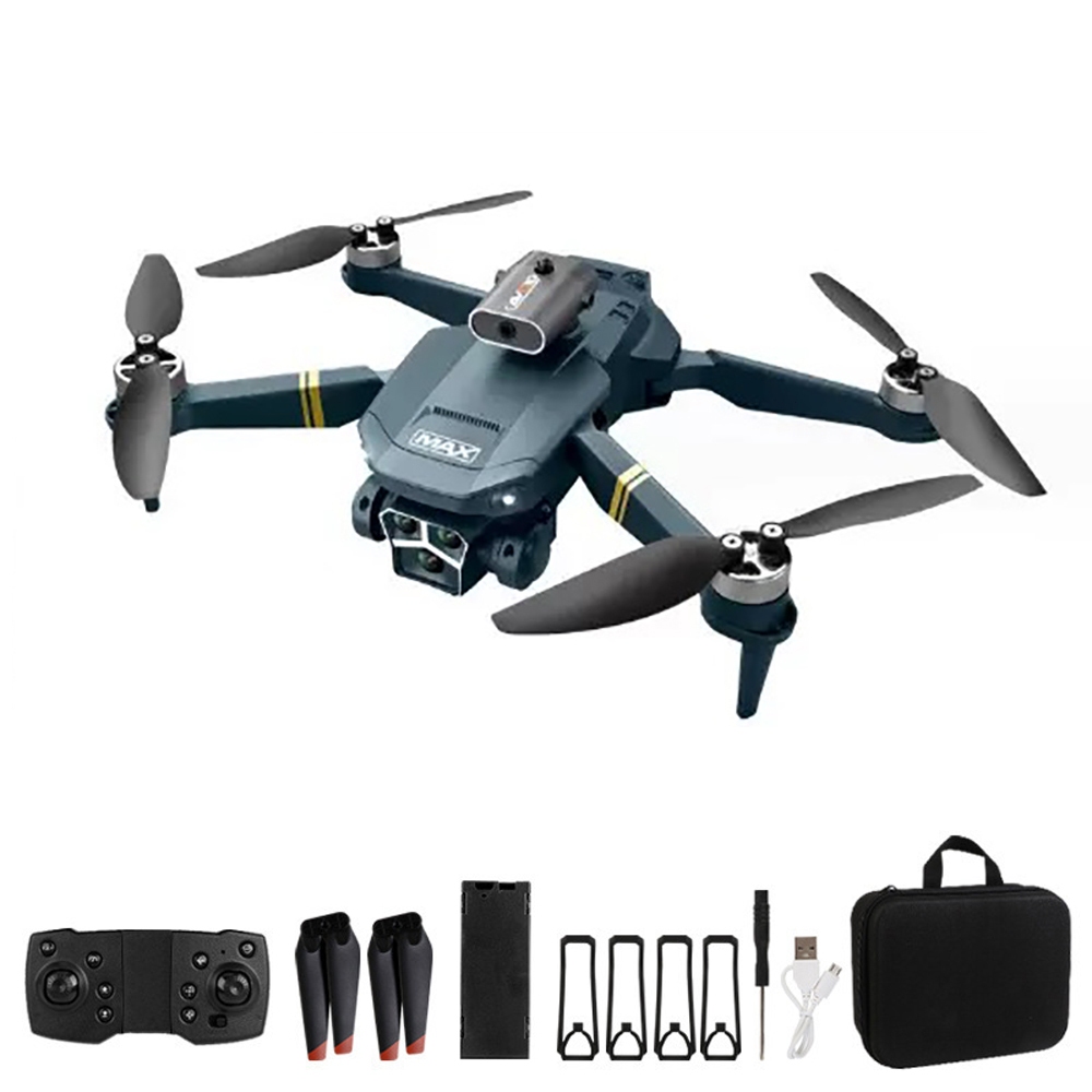 DLI 8K Mini Drone Three Camera Com WIFI Motor Sem Escovas Profissional ...
